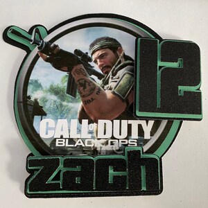 Call of Duty Cake Topper - Etsy UK