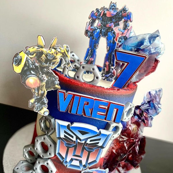 Transformers Cake - Etsy UK