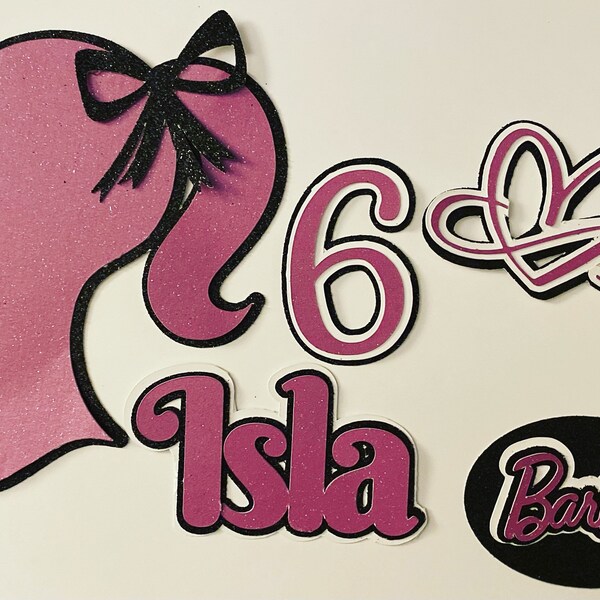 Barbie Head Cake Topper - Etsy UK