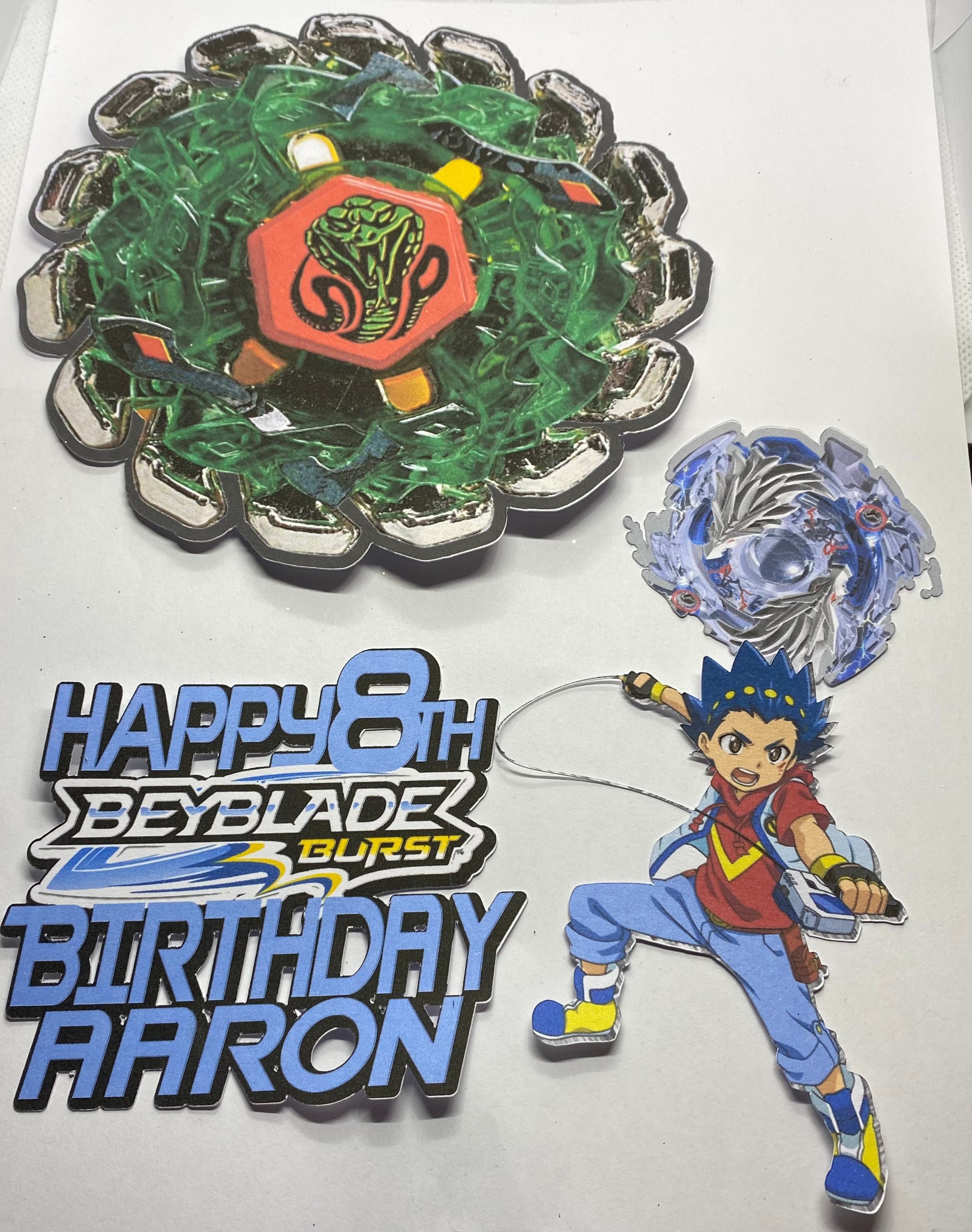 Beyblade Topper Set - Etsy UK