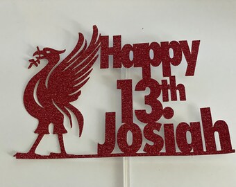 Liverpool Cake Topper - Etsy UK