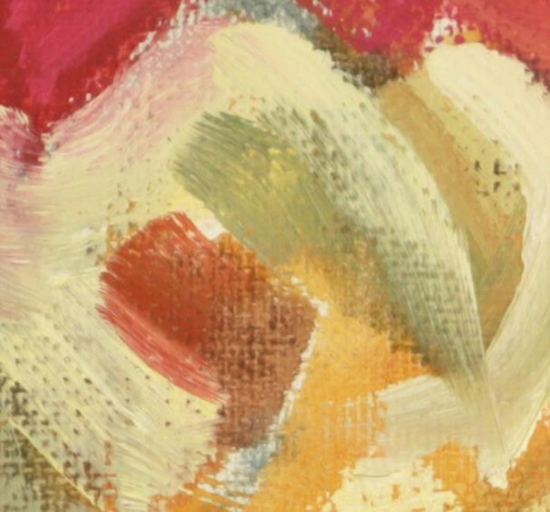 Impressionist Roses Oil Painting: Chasing the Light, Original Floral ...