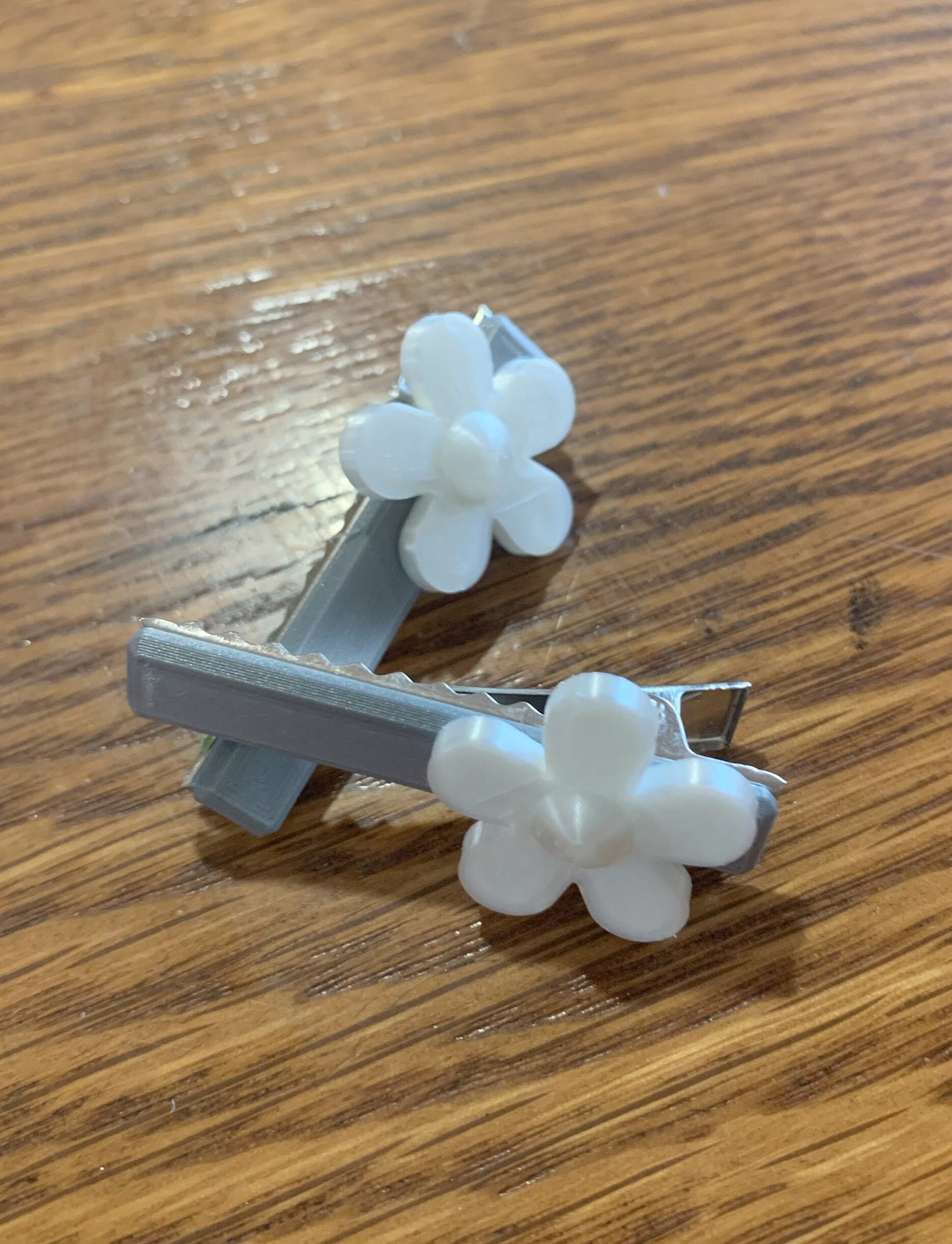 Barrette Set, Hair Clip W/ Large Flower Pair, Alligator Clip Hair ...