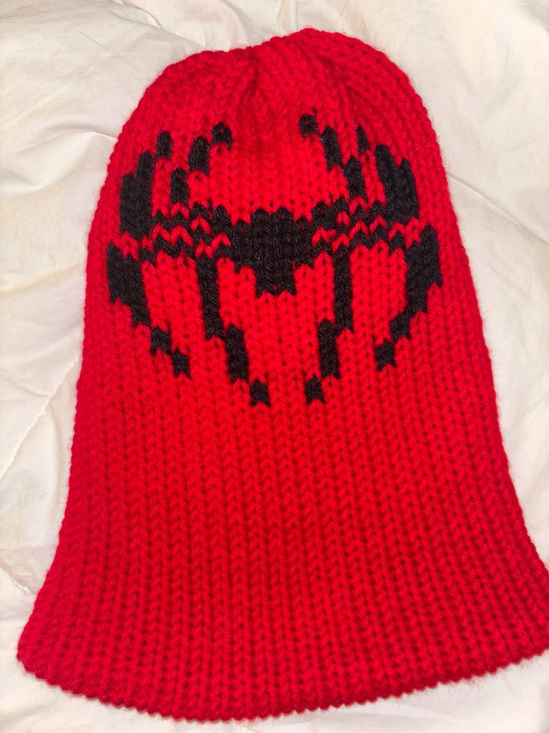 Spider-man Spider Beanie Pattern - Sentro 48 - Etsy