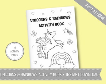 Unicorn Busy Book - Etsy