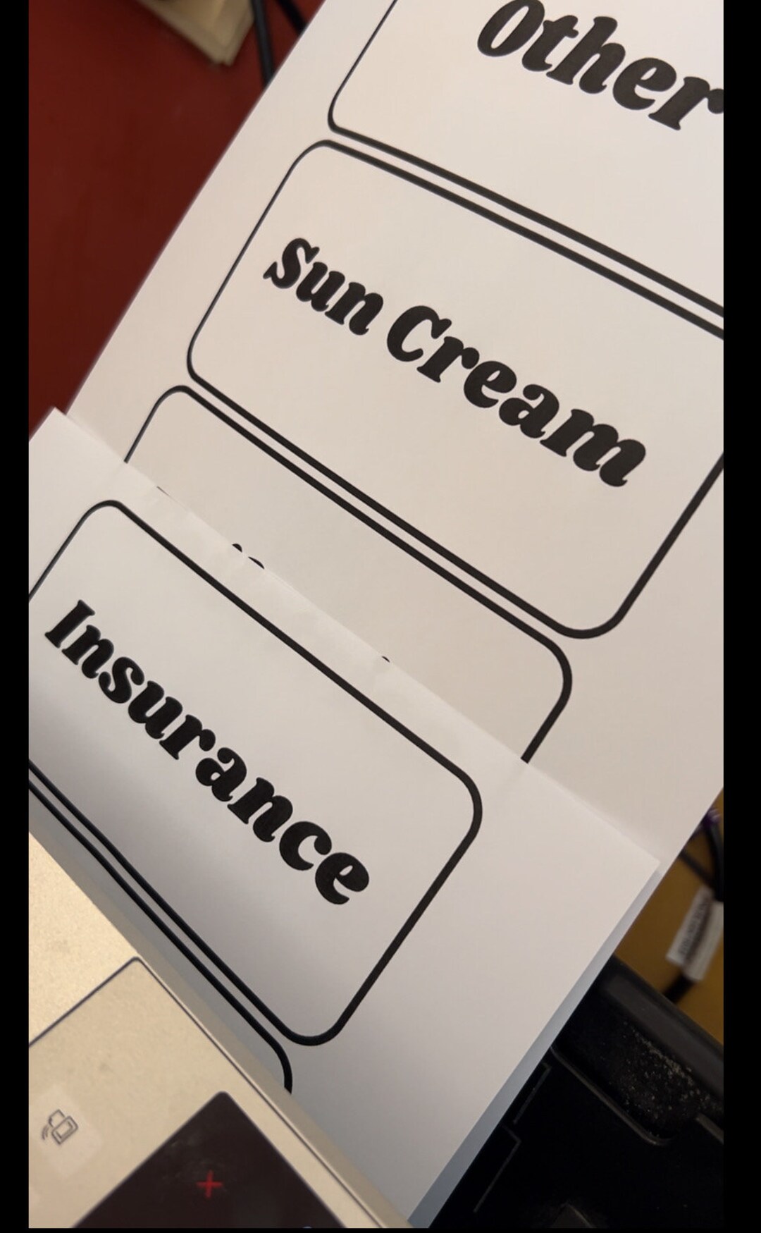 Printable Labels/inserts for Holiday Budget Binders - Black and White ...