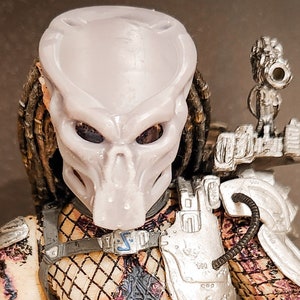 Predator Bio Mask Yautja Helmet for NECA HIYA HOTTOYS Action Figure ...