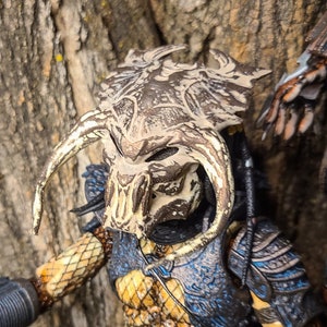 Predator Bio Mask Yautja Helmet for NECA HIYA HOTTOYS Action - Etsy