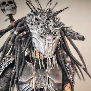 Predator Bio Mask Yautja Helmet for NECA HIYA HOTTOYS Action Figure ...
