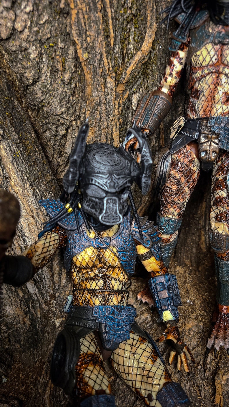 Predator Bio Mask Yautja Helmet for NECA HIYA HOTTOYS Action - Etsy