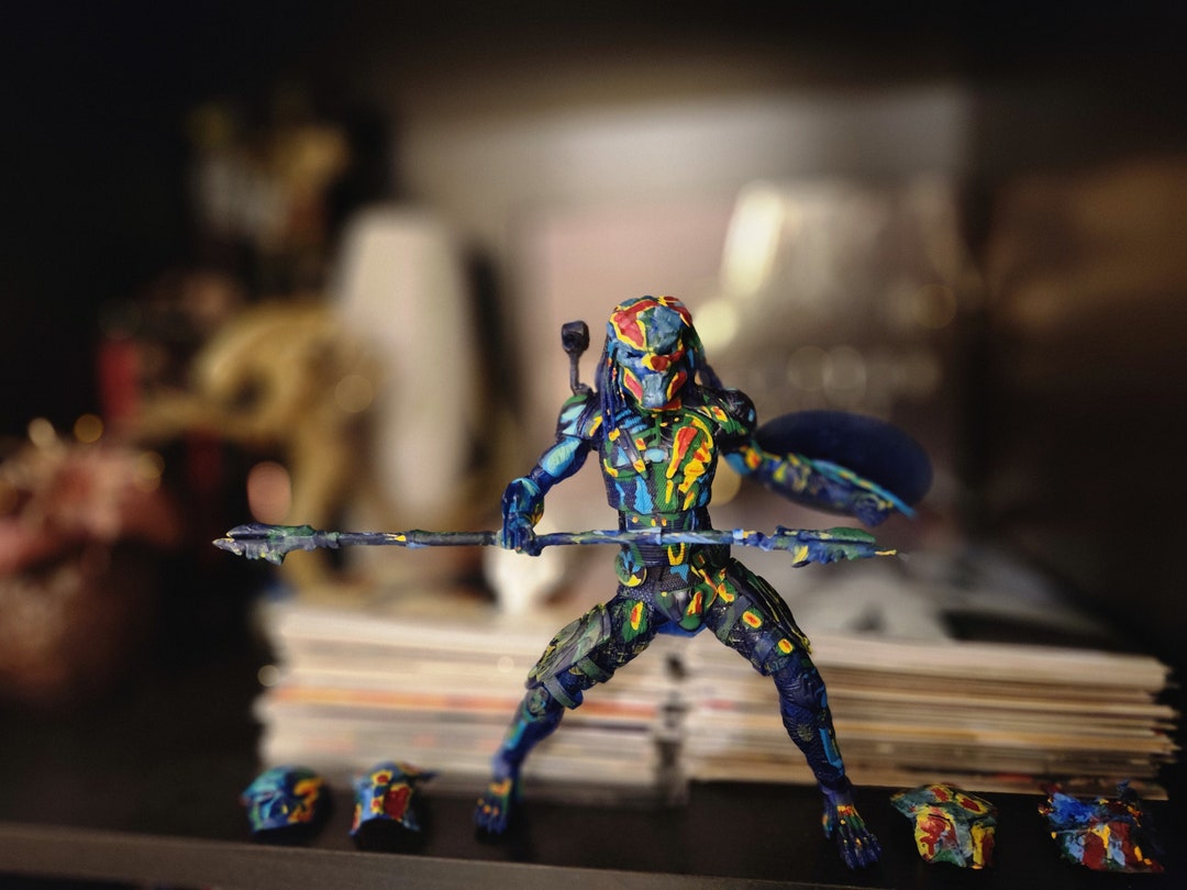 Predator Bio Mask Yautja Helmet for NECA HIYA HOTTOYS Action Figure ...