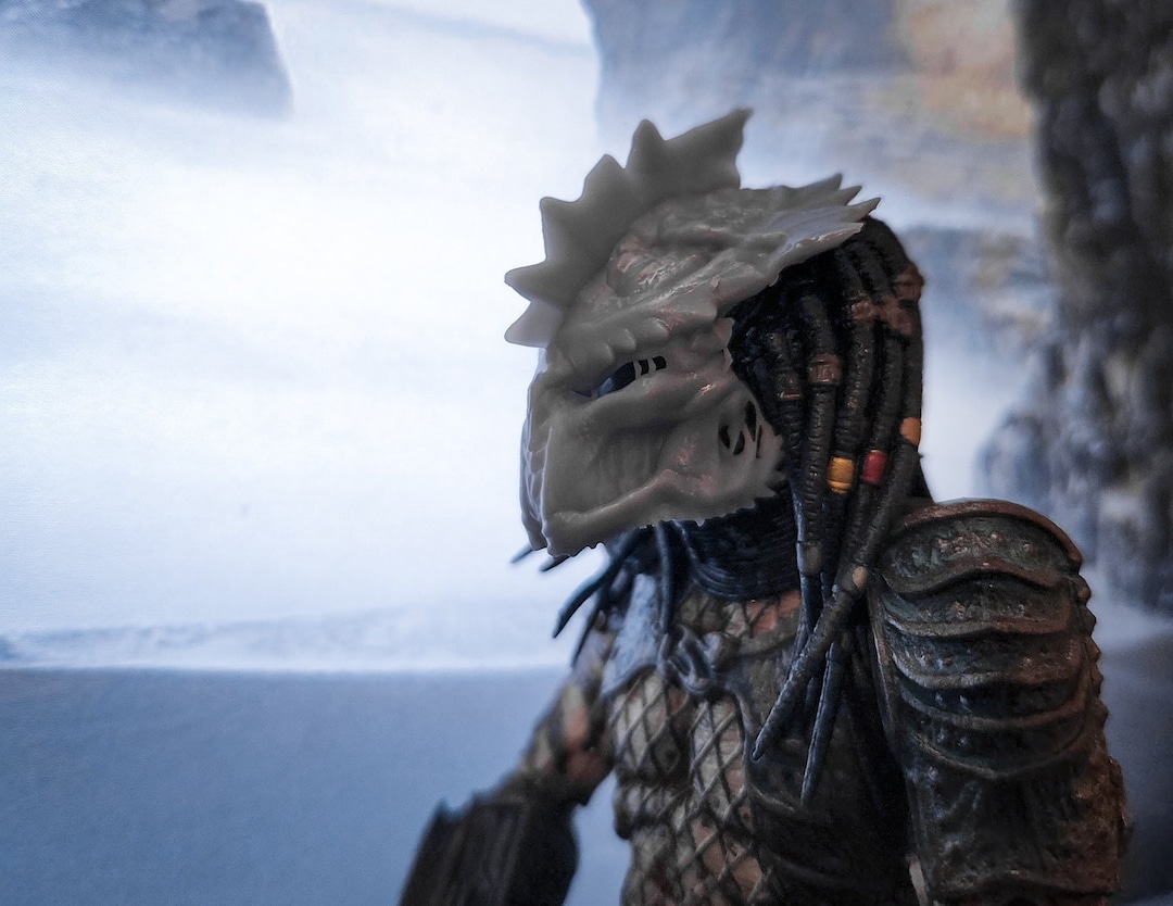 Predator Bio Mask Yautja Helmet for NECA HIYA HOTTOYS Action Figure ...