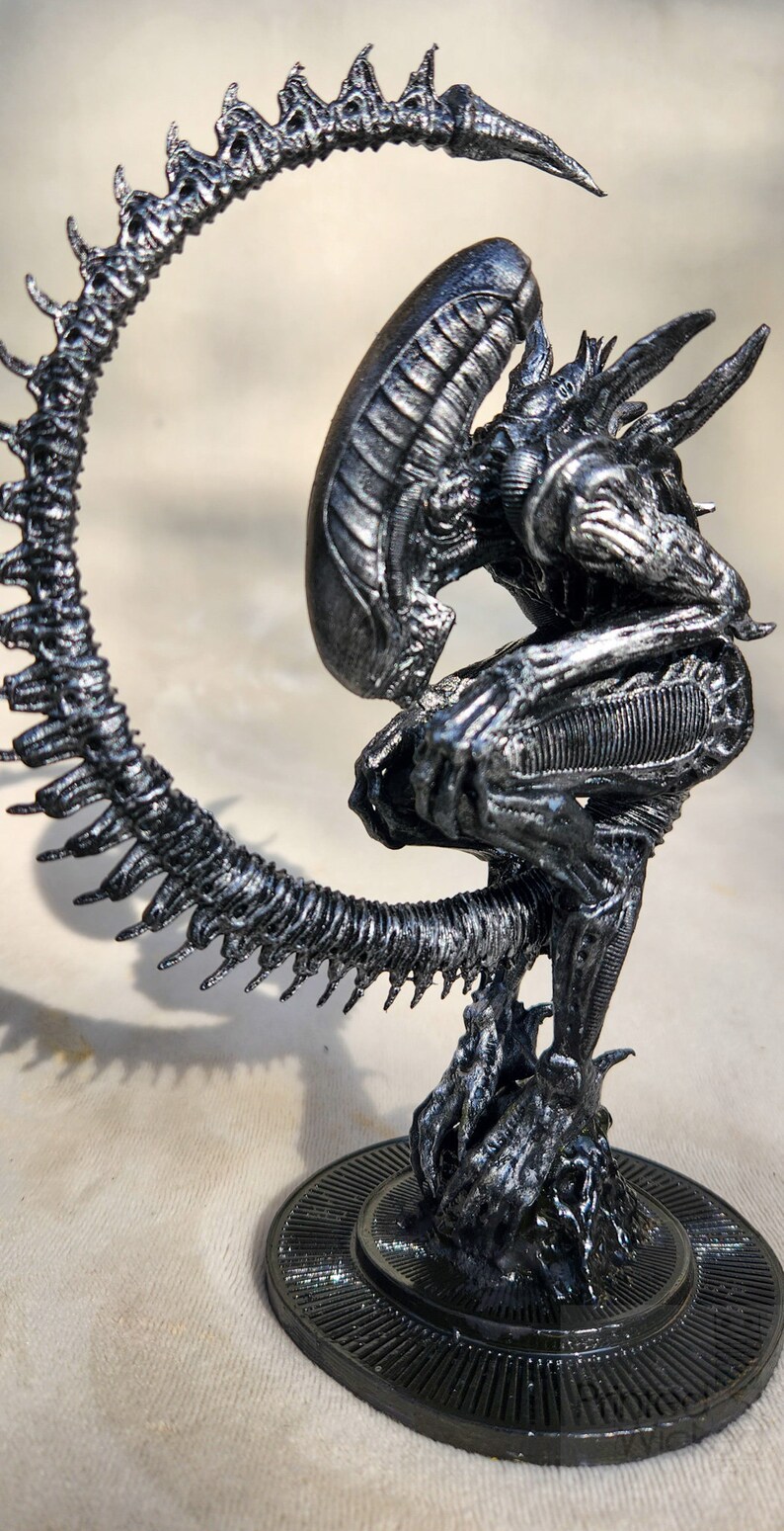 Xeno Alien and Chestburster Birth Statues Hand Painted - Etsy