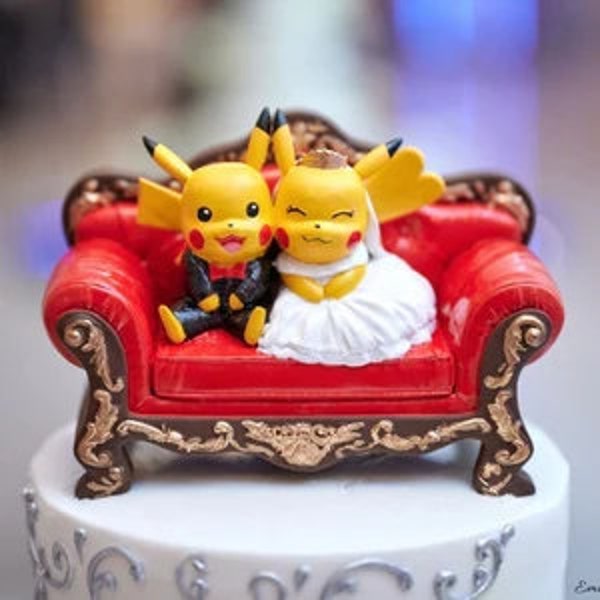 Pikachu Bride and Groom - Etsy
