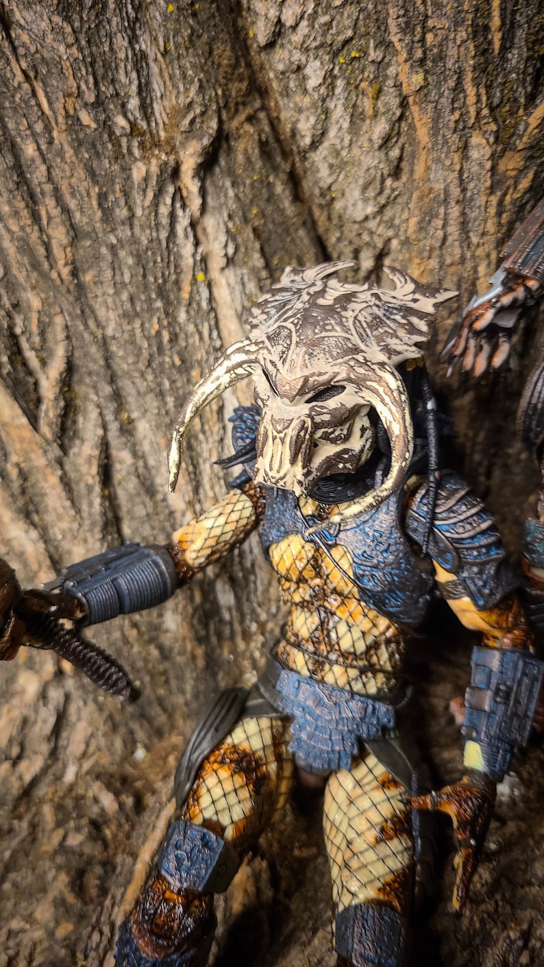 Predator Bio Mask Yautja Helmet for NECA HIYA HOTTOYS Action - Etsy
