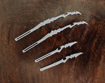 Predator Wrist Blades - Etsy