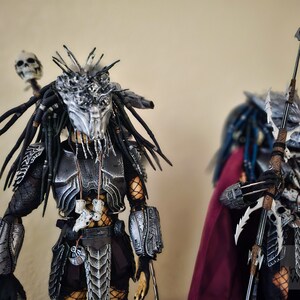 Predator Bio Mask Yautja Helmet for NECA HIYA HOTTOYS Action Figure ...