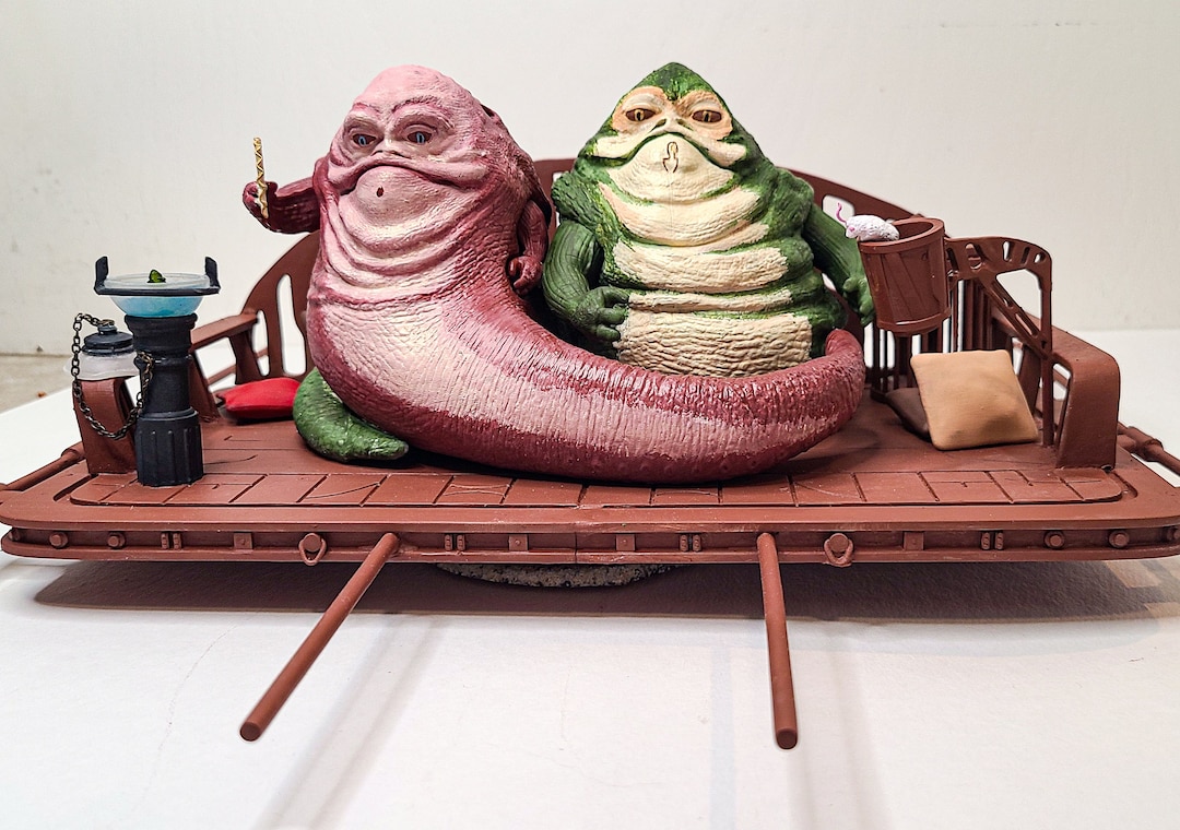 Hutt Twins Sculptures From Mandalorian Star Wars the Book of Boba Fett ...