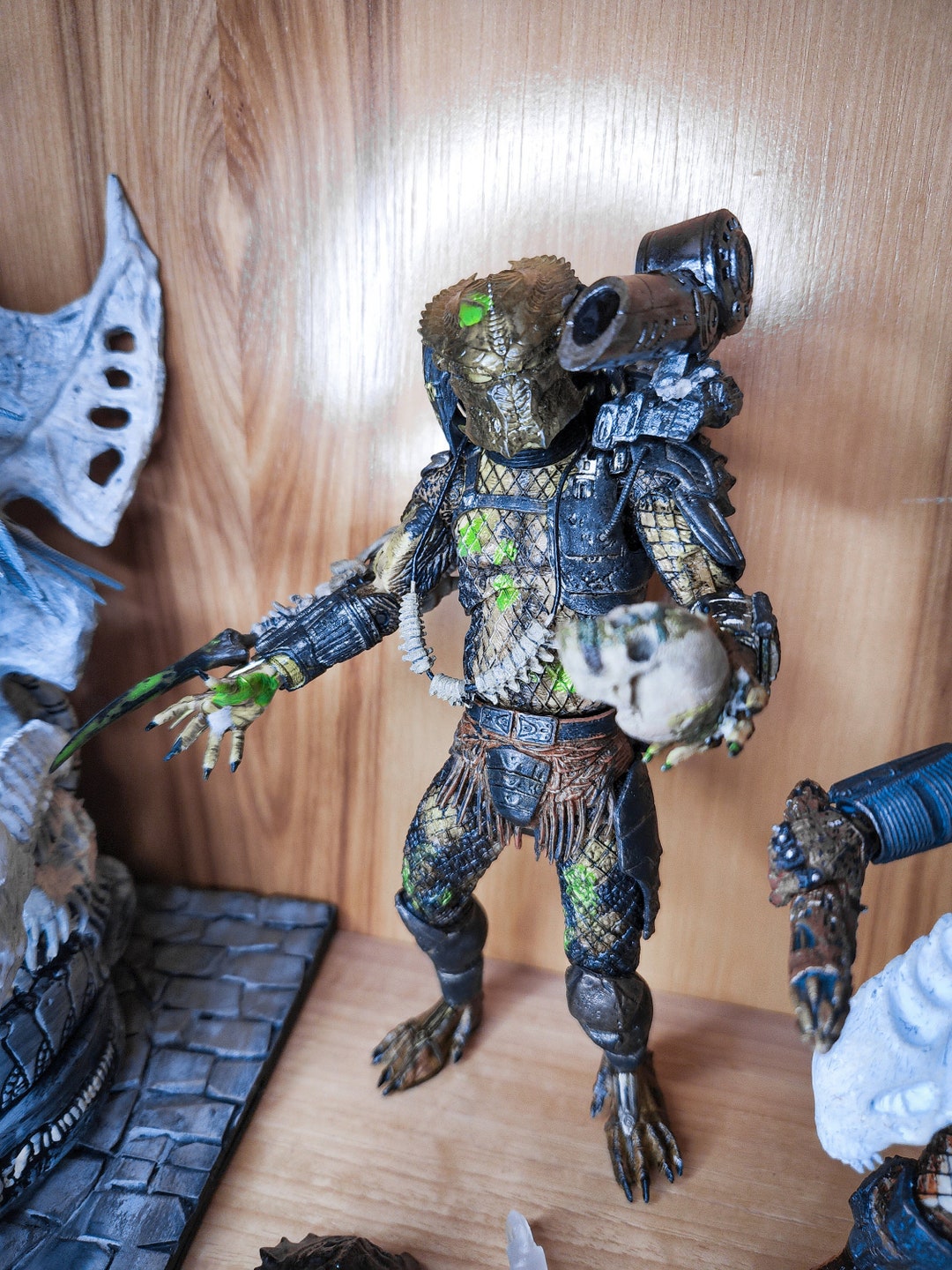 Predator Bio Mask Yautja Helmet for NECA HIYA HOTTOYS Action - Etsy
