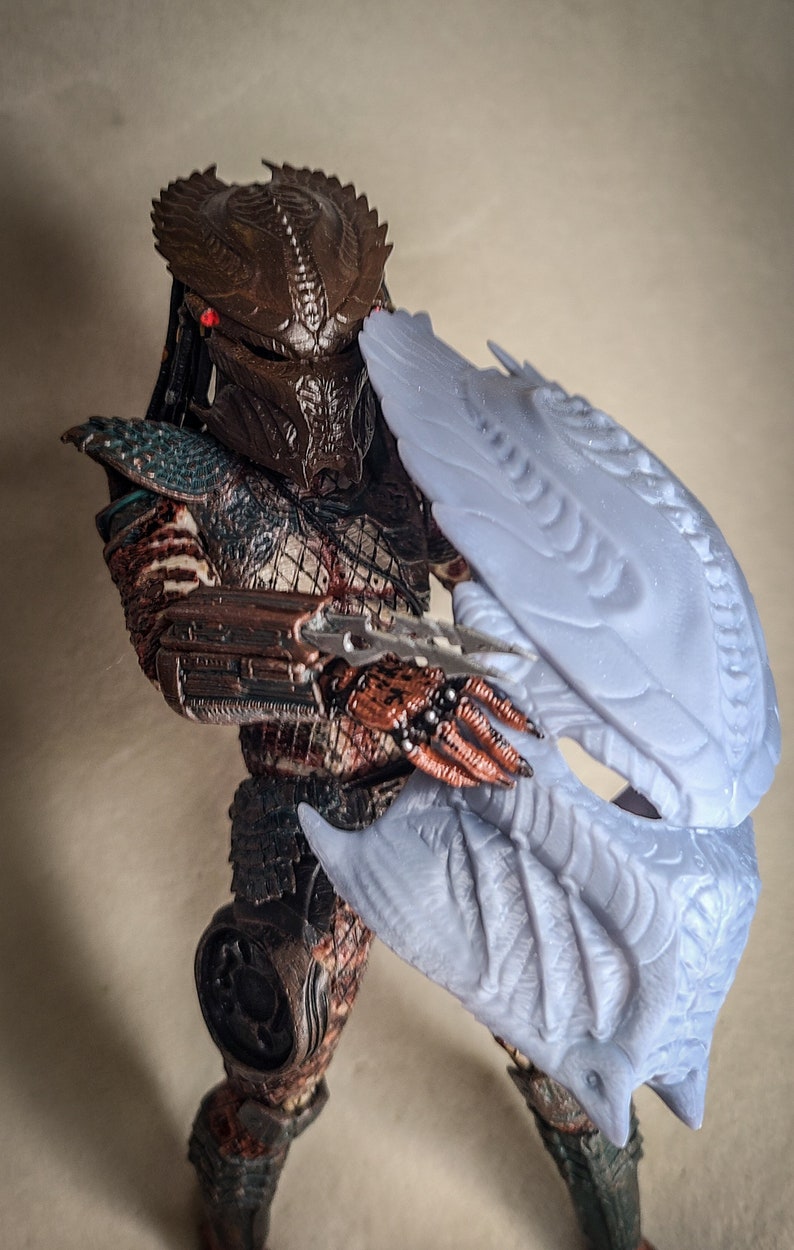 Predator Bio Mask Yautja Helmet for NECA HIYA HOTTOYS Action - Etsy