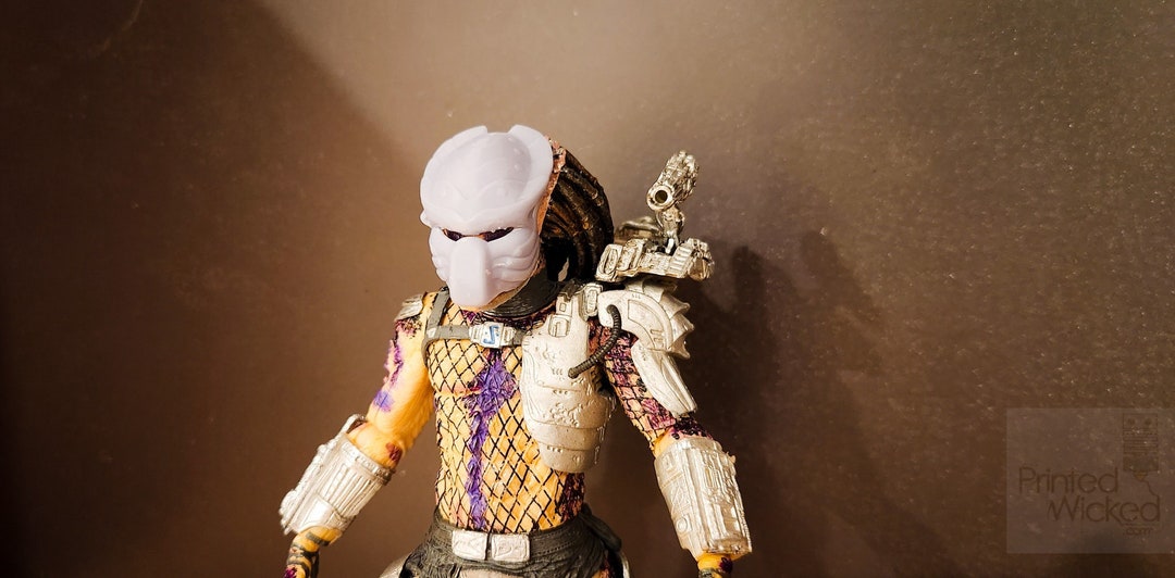 Predator Bio Mask Yautja Helmet for NECA HIYA HOTTOYS Action Figure ...