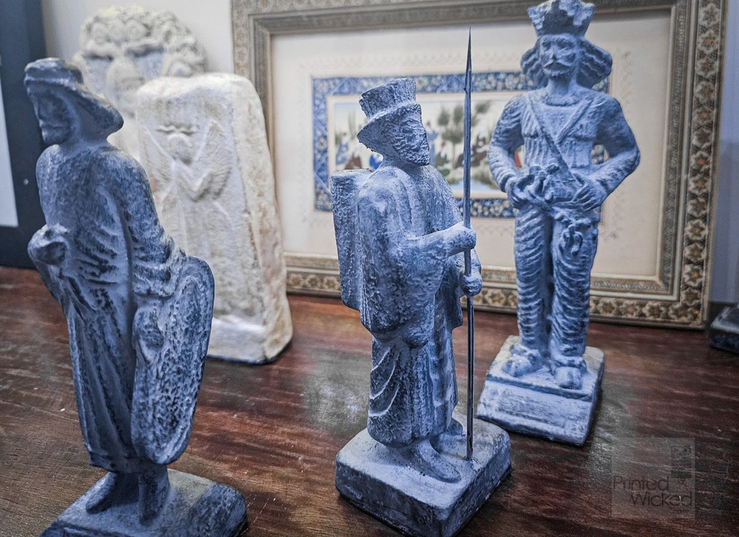 Median Soldier 6th Century Replica Statue for Persian Cultural Home ...