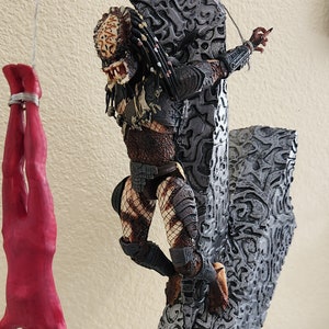 Predator Diorama Crucifix Extra Large for NECA Figure Scale | Rare ...