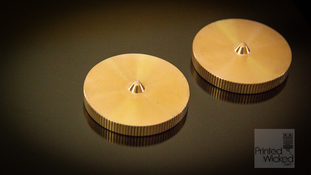 Solid Brass Spinning Top Dreidel Spinner Blank for Fiber Laser Engraving Heavy and Thick Metal ...