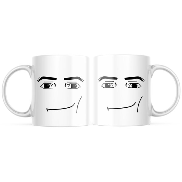 Man Roblox Face - Etsy UK