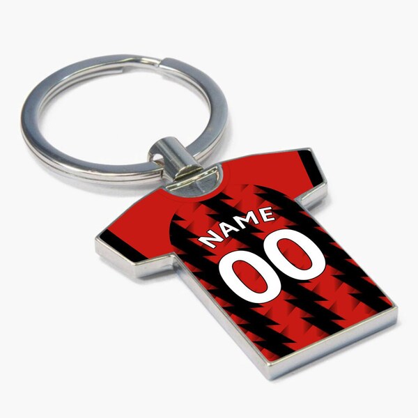Football Club Keychain - Etsy
