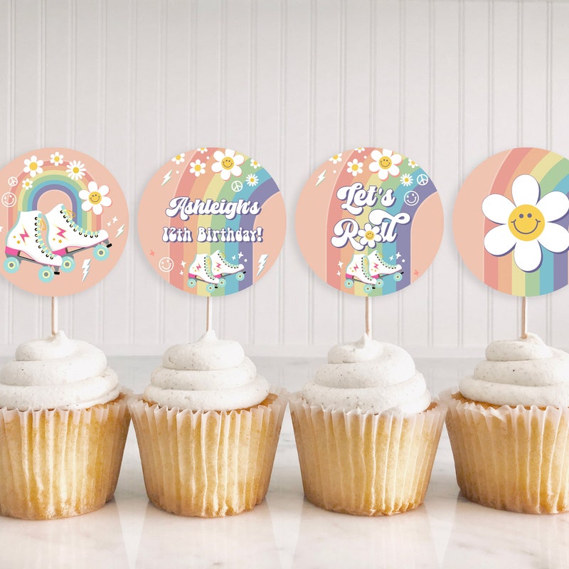 Groovy Cupcakes - Etsy
