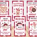 Editable Retro Groovy Boho Printable Valentine's Day Cards, Classroom ...