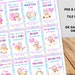 Editable Unicorn Valentine's Day Cards, Classroom Valentine's Day Cards ...