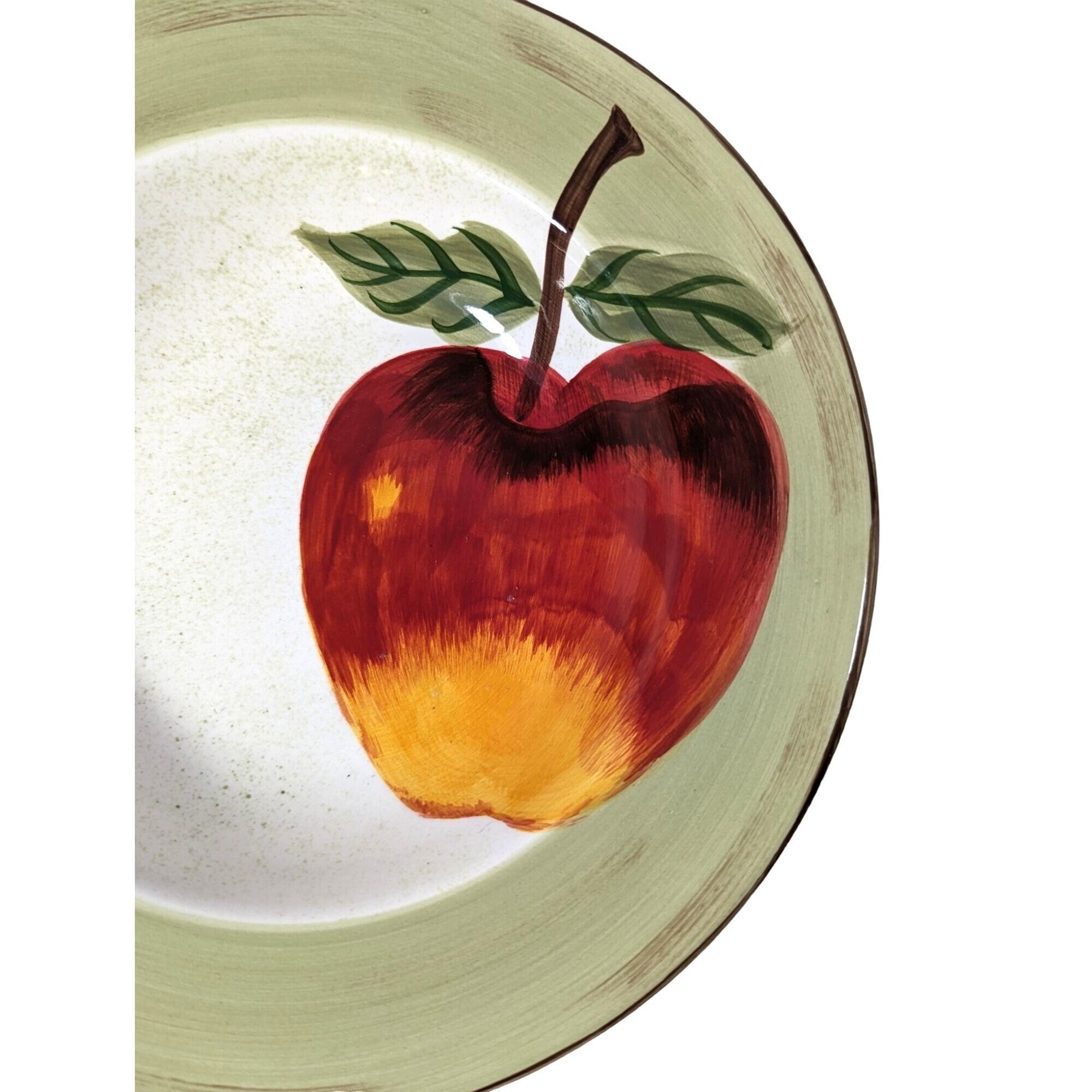 Cambridge Potteries Apple Sauce Soup Cereal Vegetable Bowl Hand Painted ...