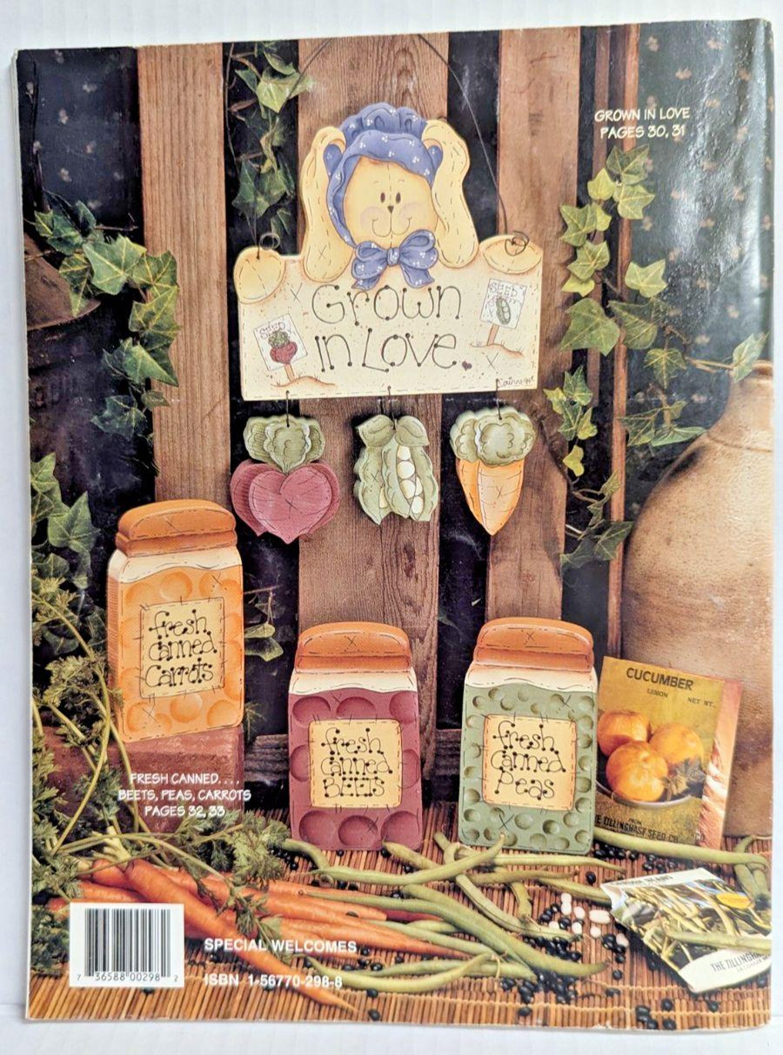 SPECIAL WELCOMES 2 Farm and Friends by Corrine Miller Wood Painting ...