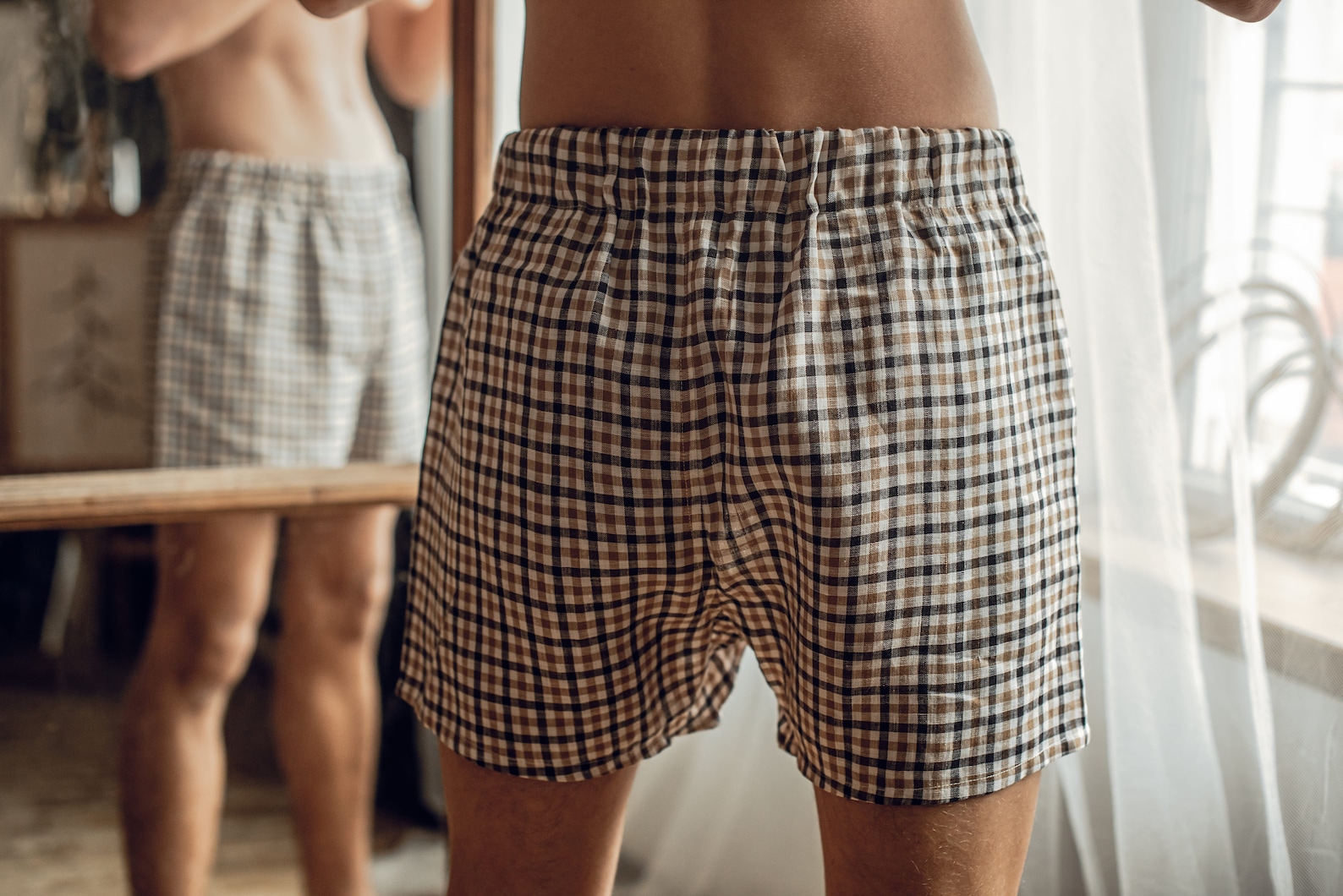 Linen Boxers Shorts, Cotton Briefs, Organic Men Underwear,valentine's ...