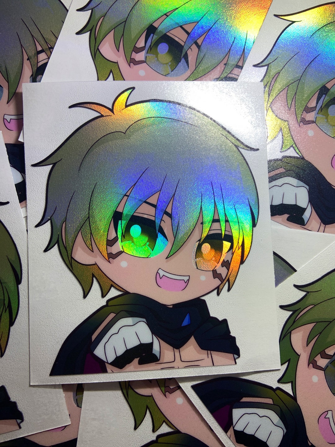 Veldora Tempest Chibi Spot Holographic Waterproof Decal Sticker - Etsy