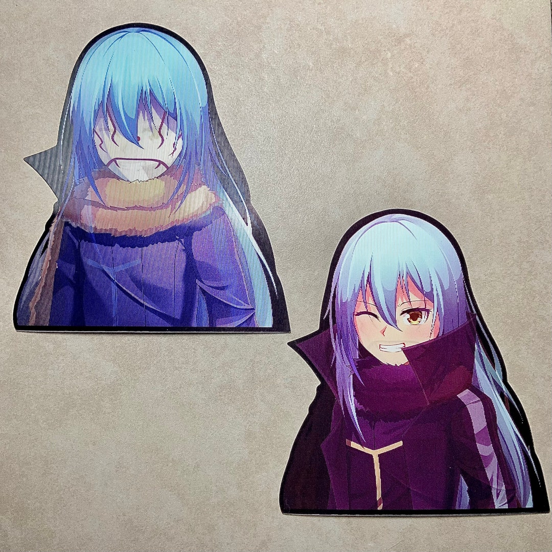 Anime Motion 3D Waterproof Decal Sticker laptop, Car - Etsy