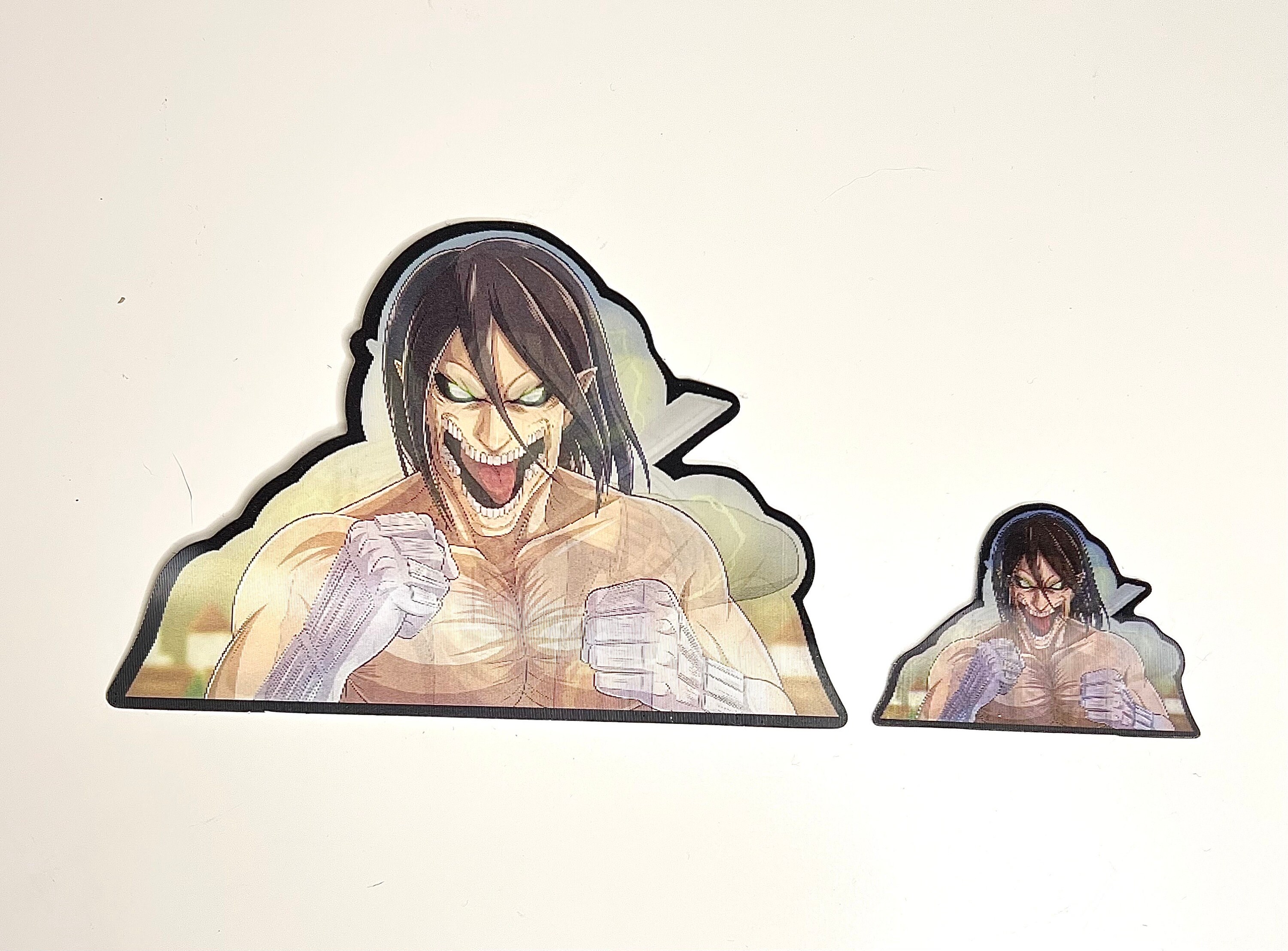 Anime Motion 3D Waterproof Decal Sticker laptop Car - Etsy