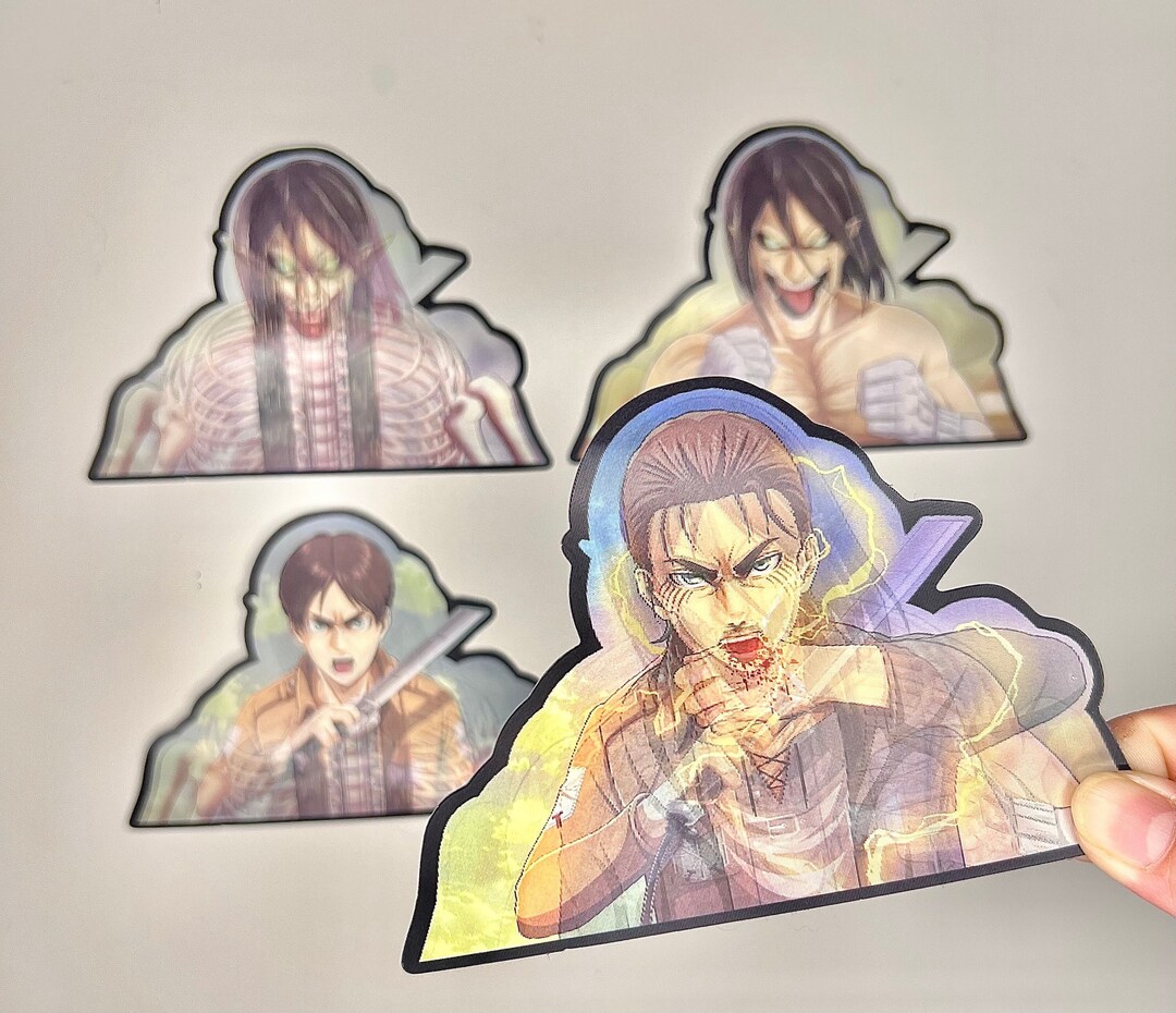 Anime Motion 3D Waterproof Decal Sticker [laptop, Car] - Etsy