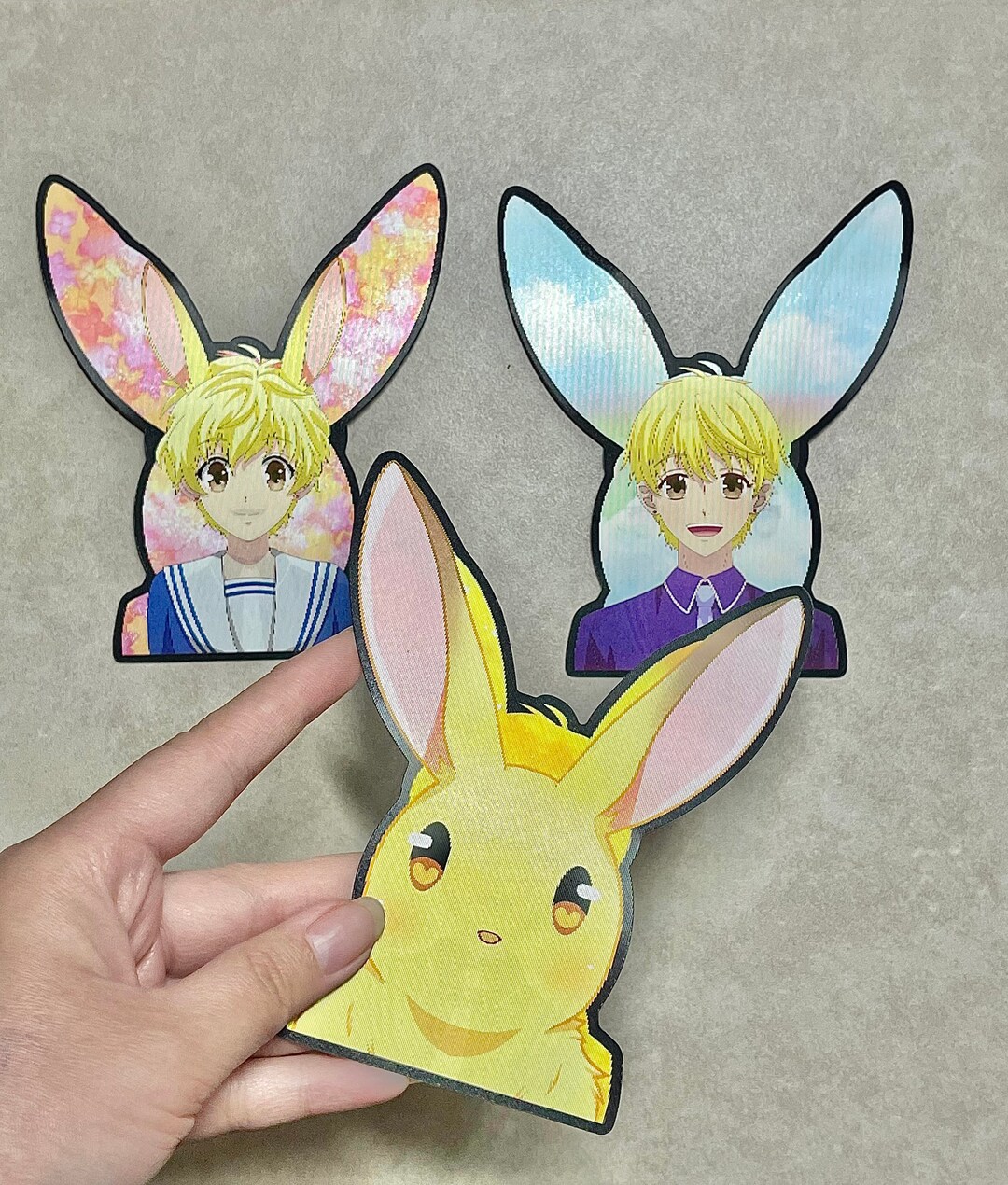 Anime Motion 3D Waterproof Decal Sticker [laptop, Car] - Etsy