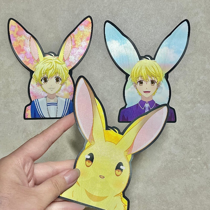 Anime 3d Stickers - Etsy