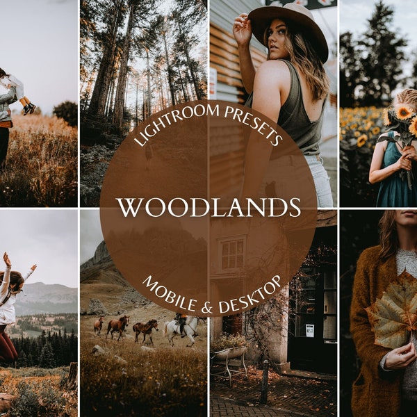 Woodland Presets - Etsy