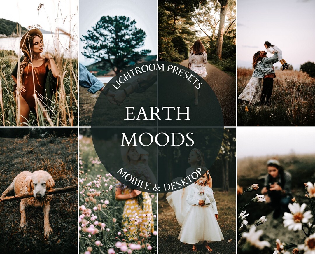 15 Mobile Presets EARTH MOODS Lightroom Presets for Instagram Desktop ...