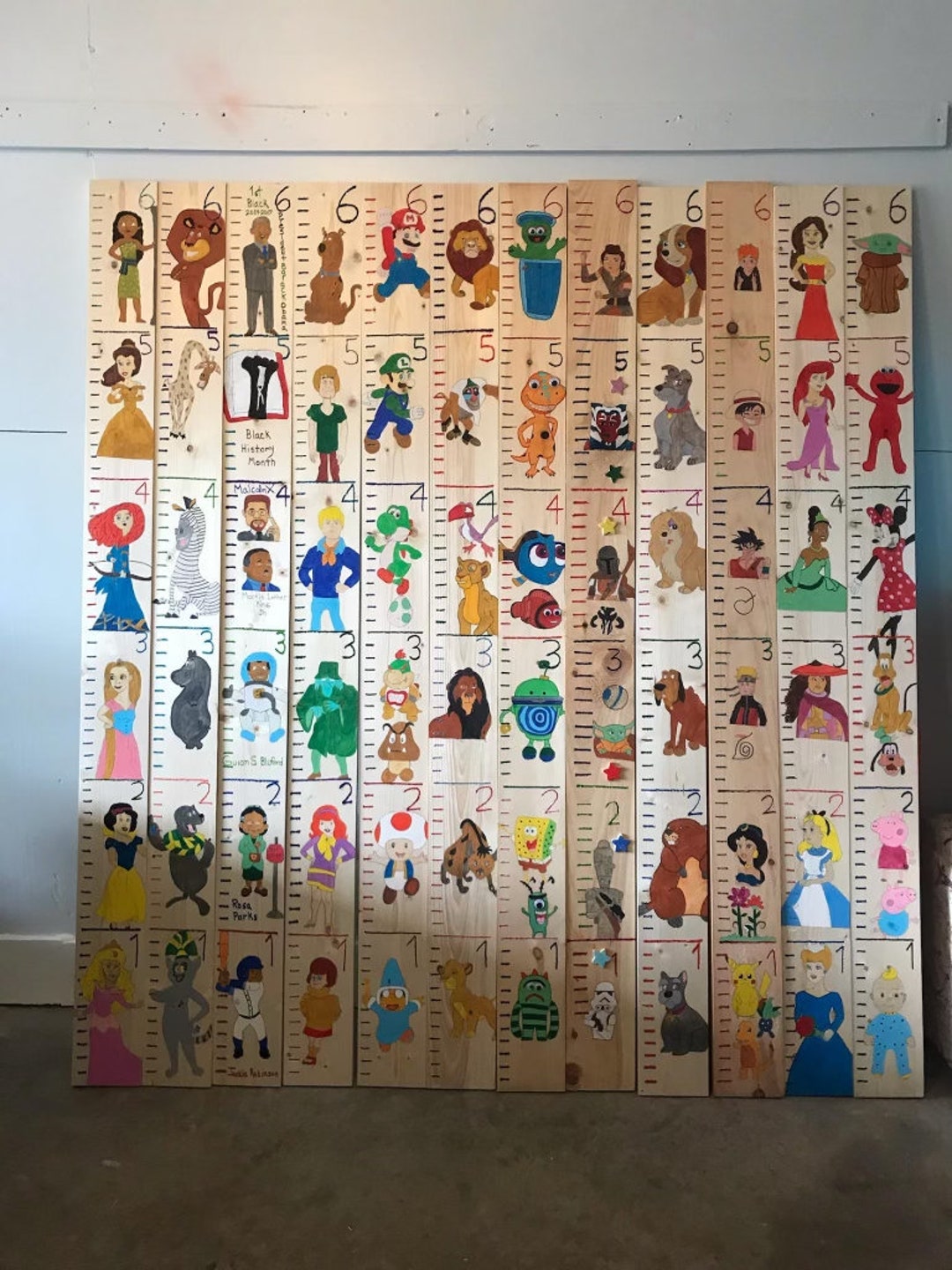 Personalized Children's Growth Charts - Etsy