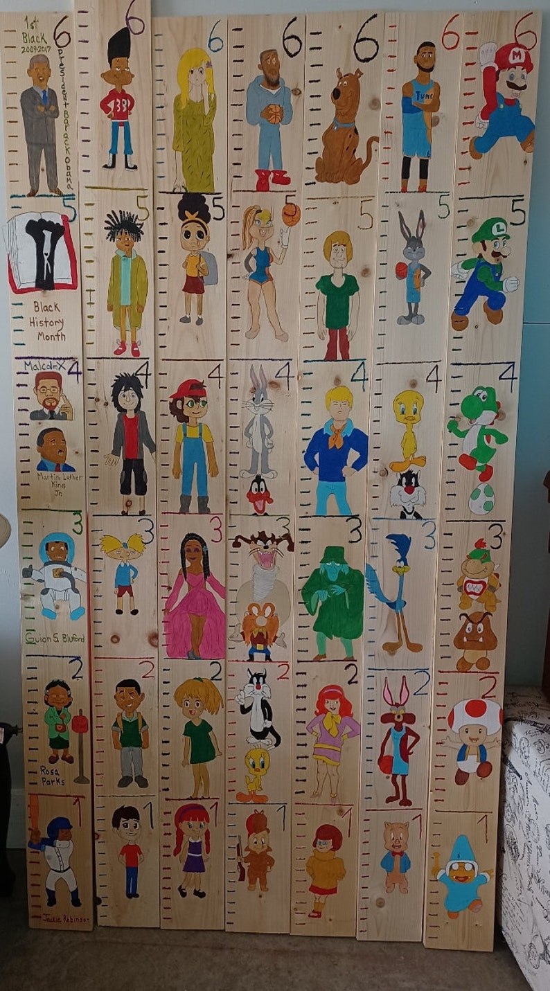 Personalized Children's Growth Charts - Etsy