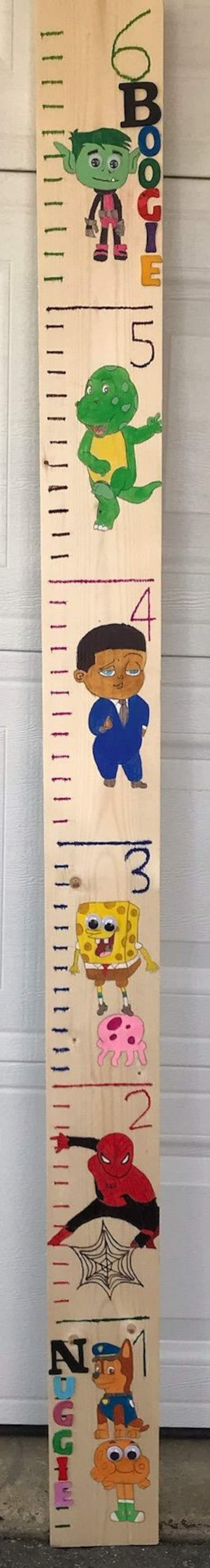 Personalized Children's Growth Charts - Etsy