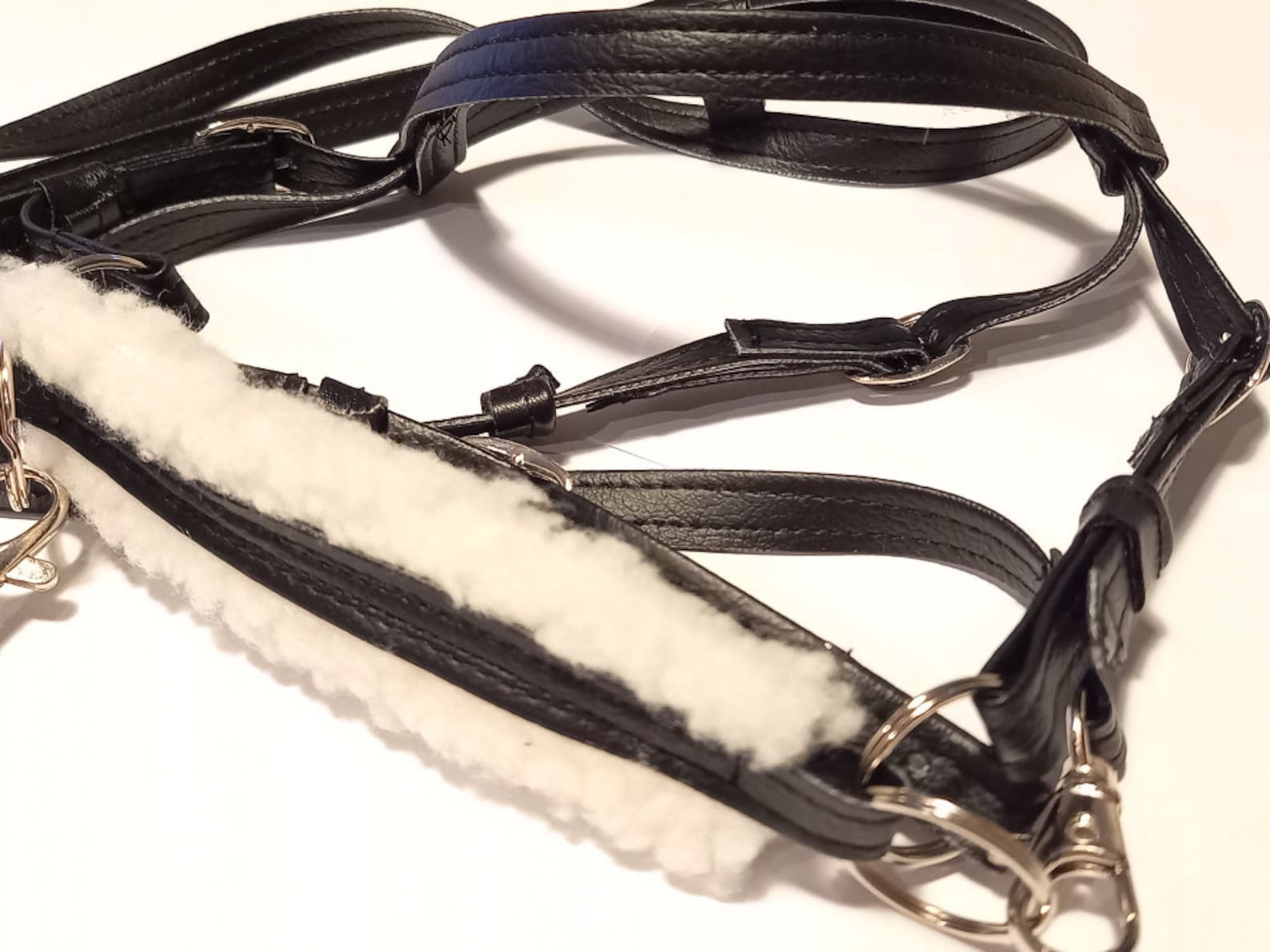 Bitless Bridle With Soft Padding + Reins for Hobby Horse , Hobbyhorse ...