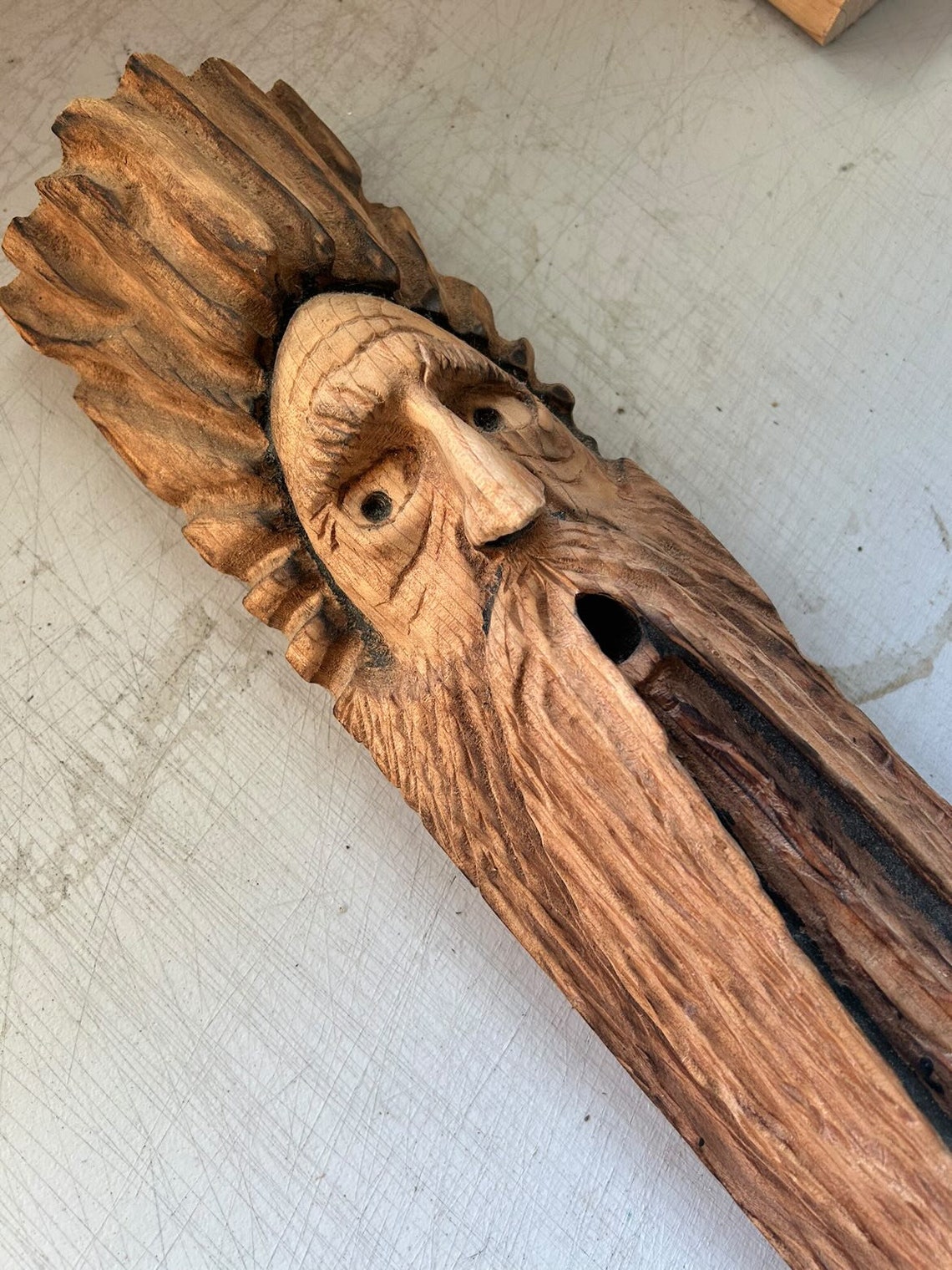 Wood Spirit Forest Mythical Creatures Wood Carving Forest - Etsy