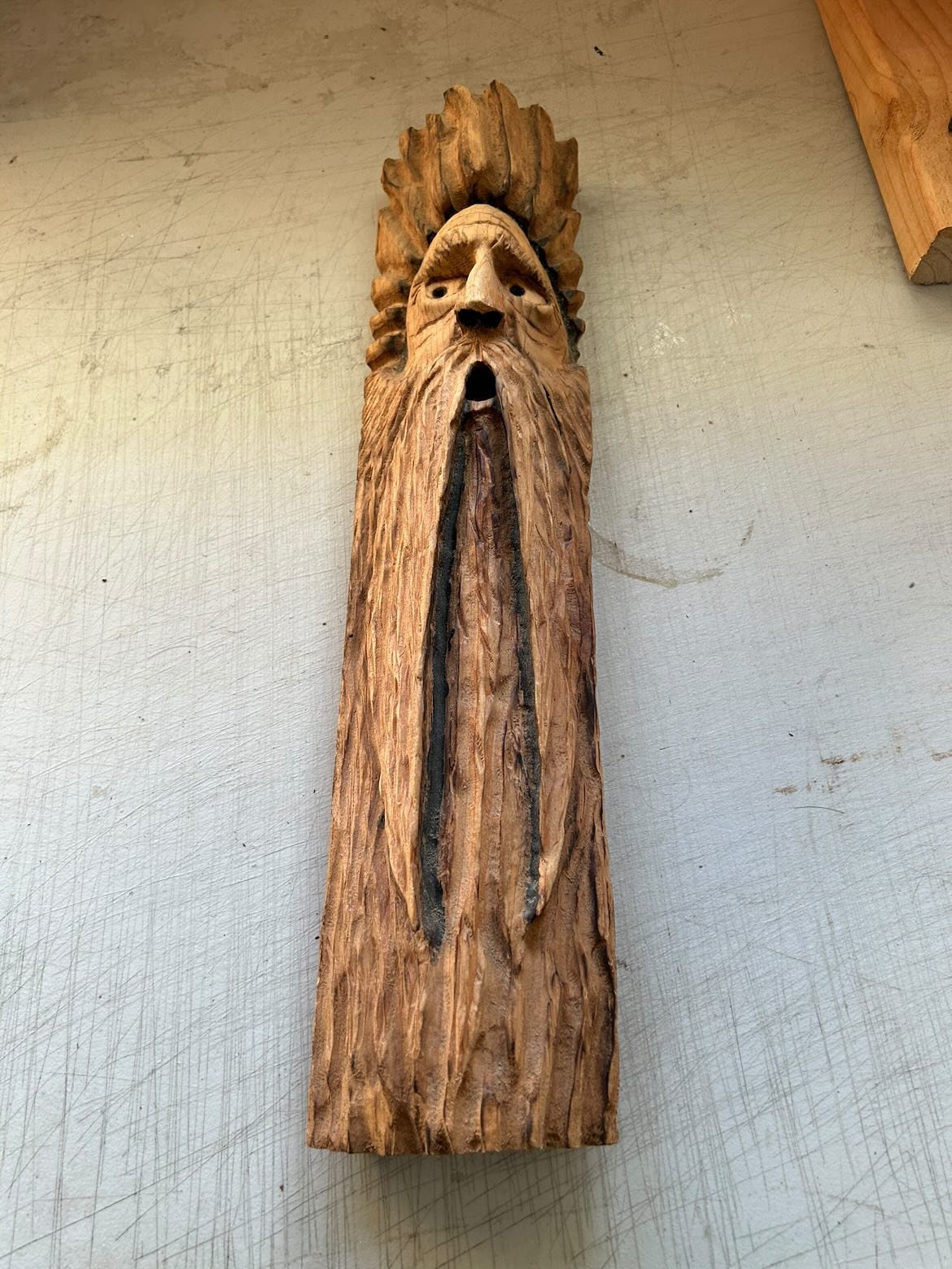 Wood Spirit Forest Mythical Creatures Wood Carving Forest - Etsy